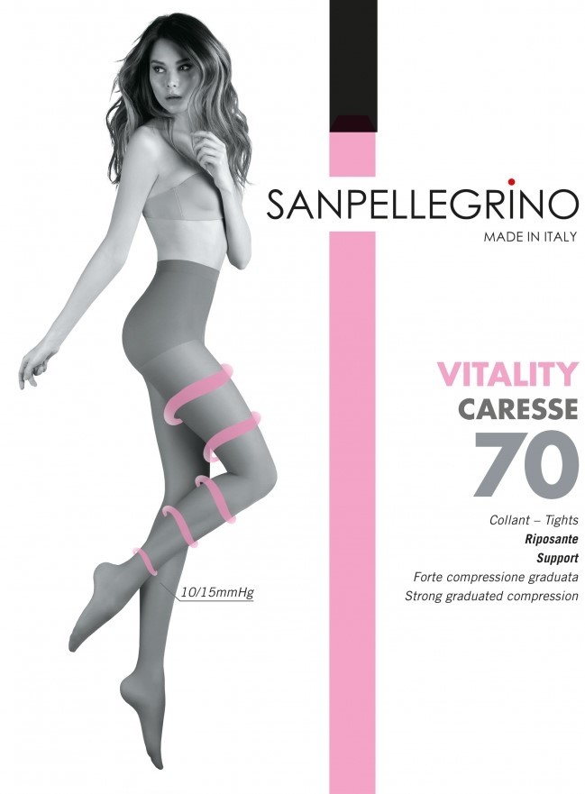 Collant compressione graduata sanpellegrino Caresse 70 5 paia | Intimorosa