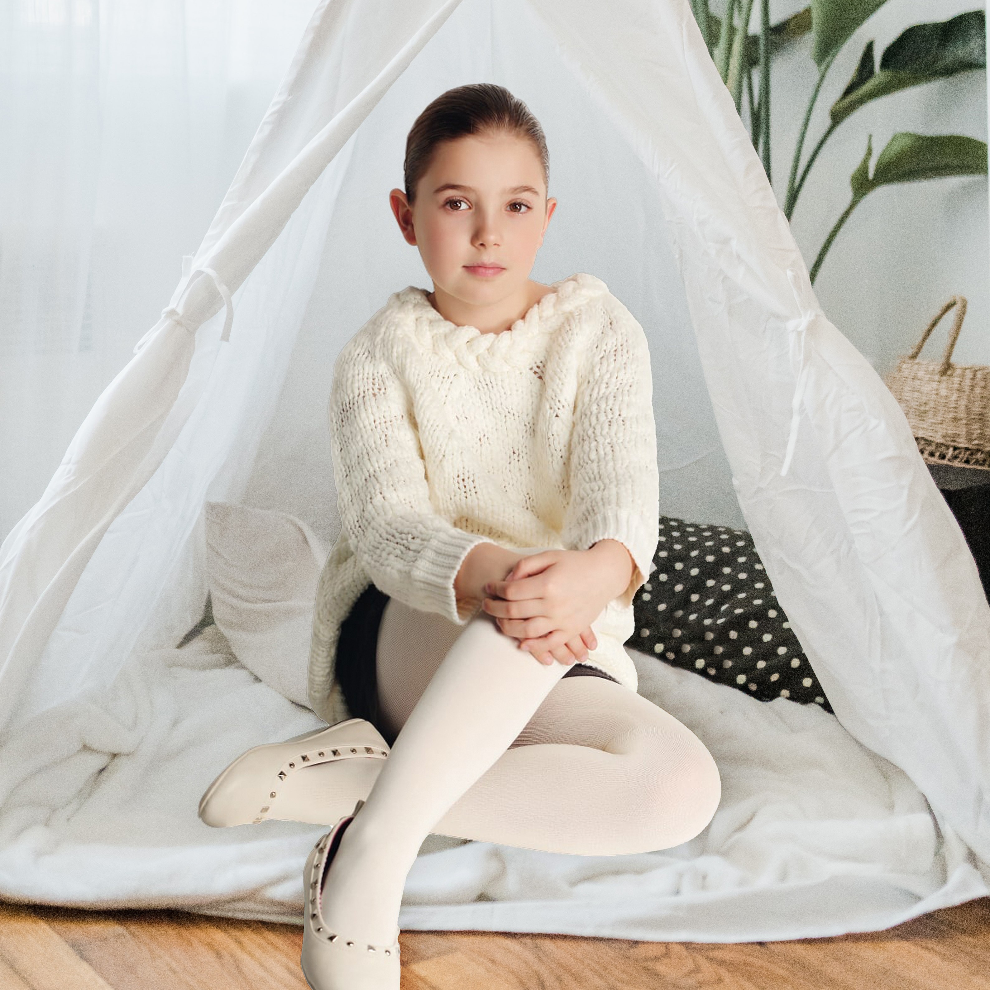 Collant bambina Bellissima caldissimo 200 denari 3 paia | Intimorosa