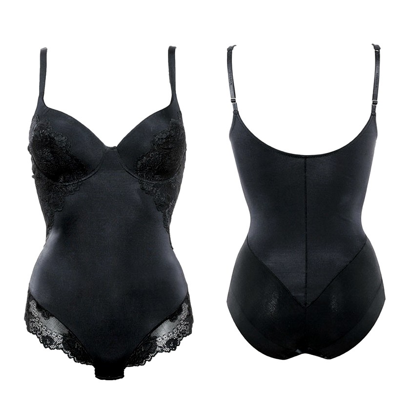 Body Lormar Evolution coppa C con pizzo taglio laser | Intimorosa