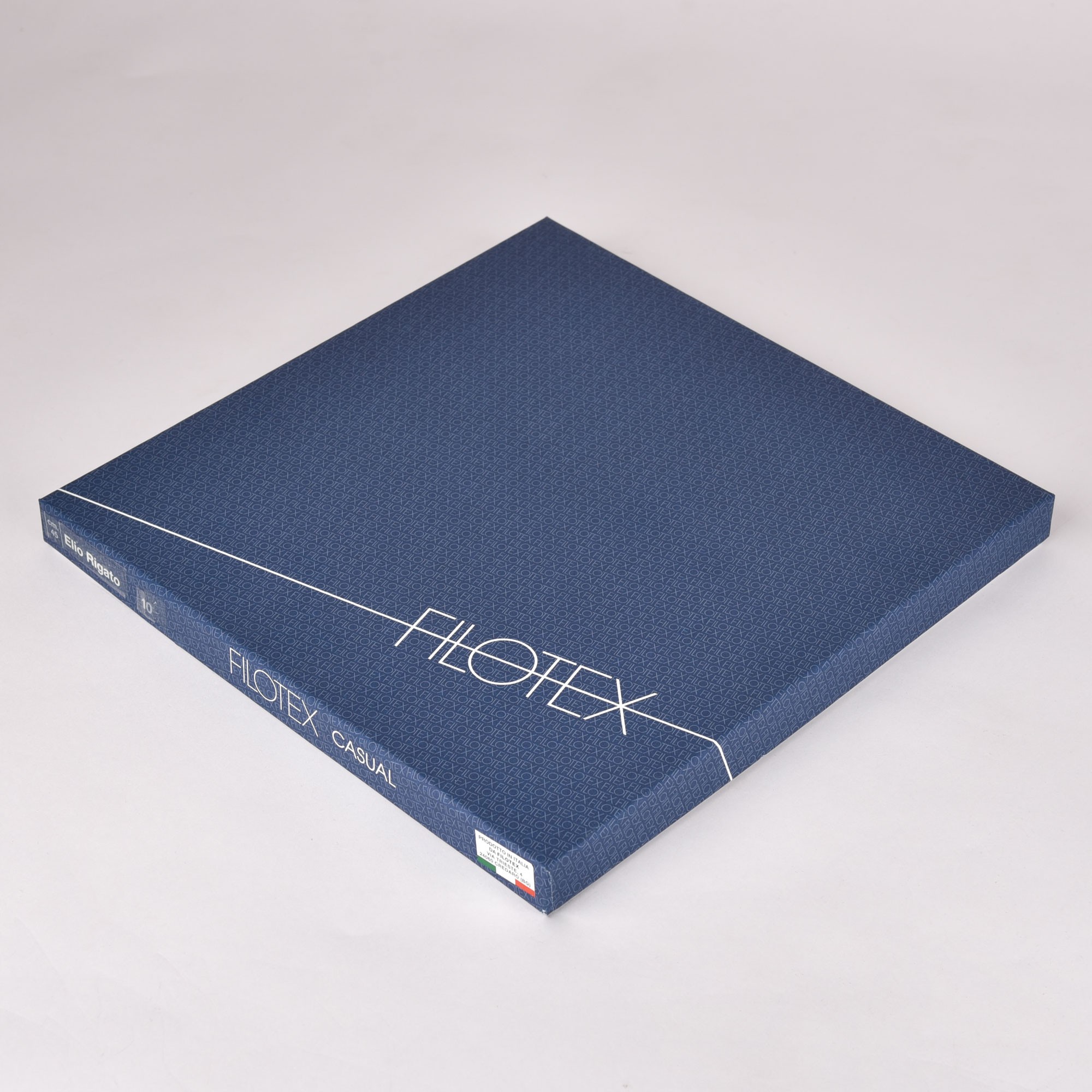 Set da 12 fazzoletti Filotex Elio 100% cotone bianchi rigato 10 made in ...