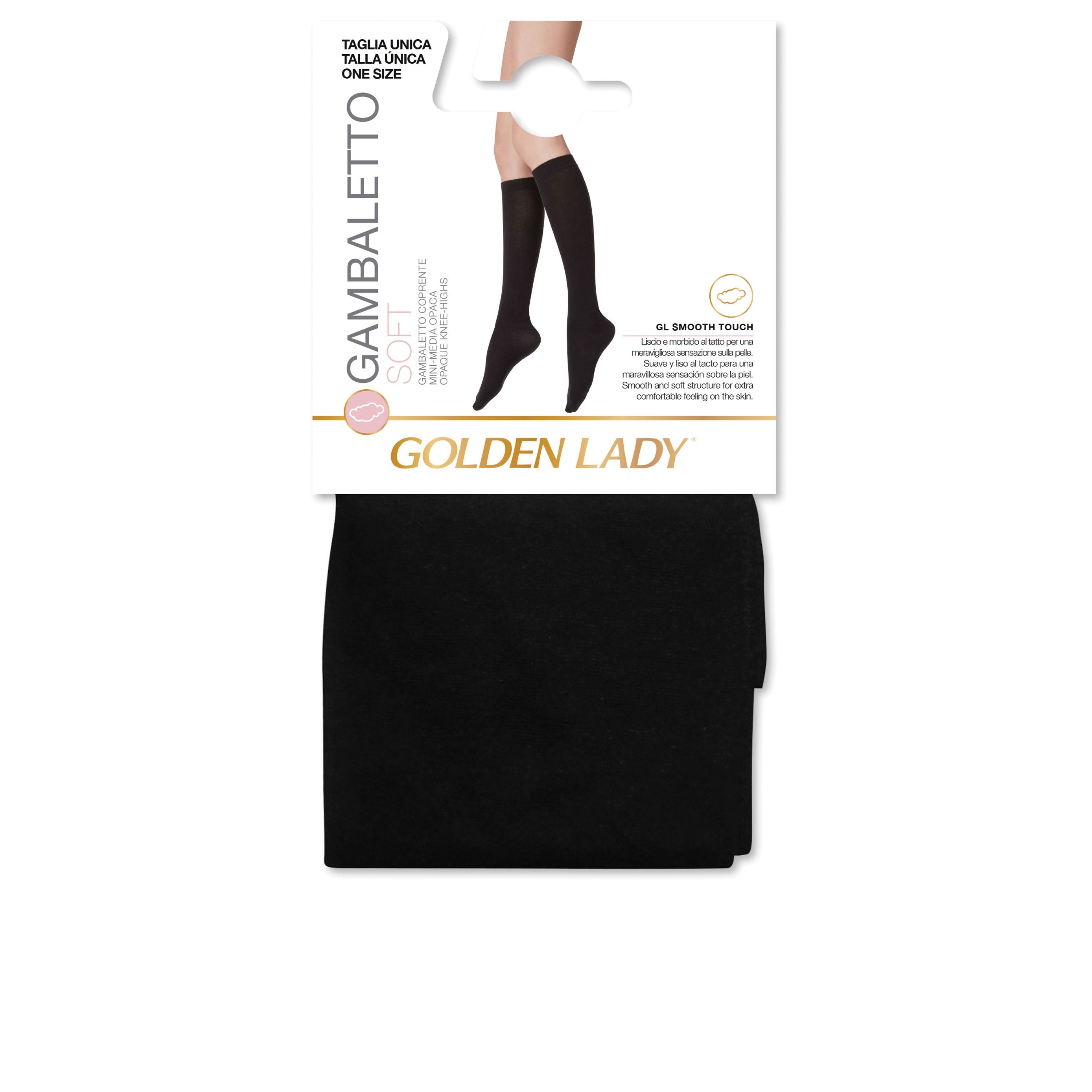 Gambaletti Golden lady soft piuma coprenti caldi 6 paia | Intimorosa