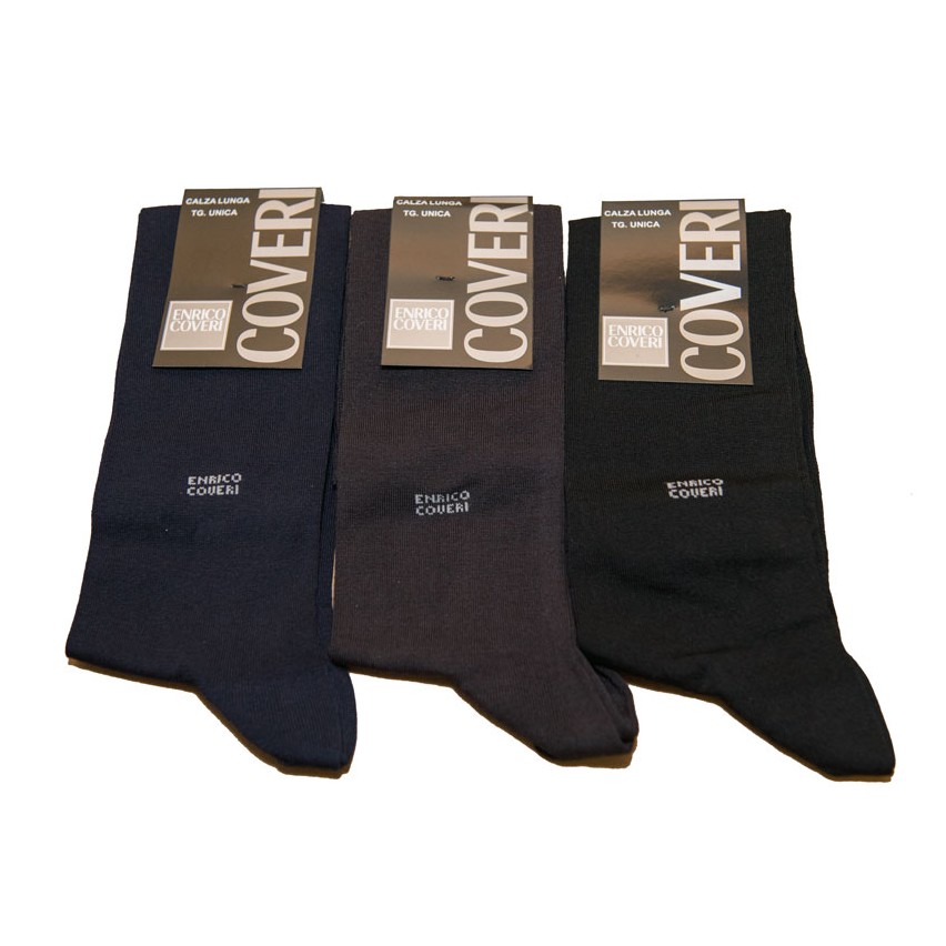 Calze uomo lunghe Enrico Coveri 3 paia cotone | Intimorosa Calze uomo lunghe Enrico Coveri 3 paia cotone | Intimorosa