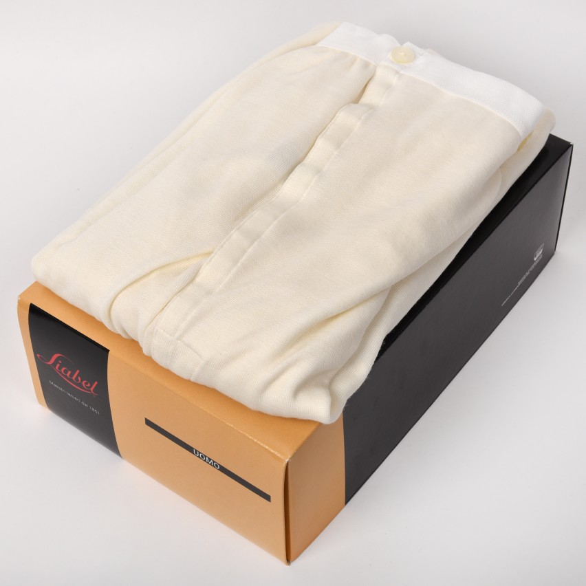 Mutanda uomo Liabel gamba lunga lana cotone 05321134 | Intimorosa