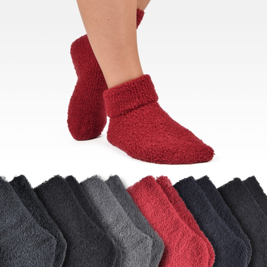 Calze morbide termiche Meritex 3300 assortite 6 paia | Intimorosa