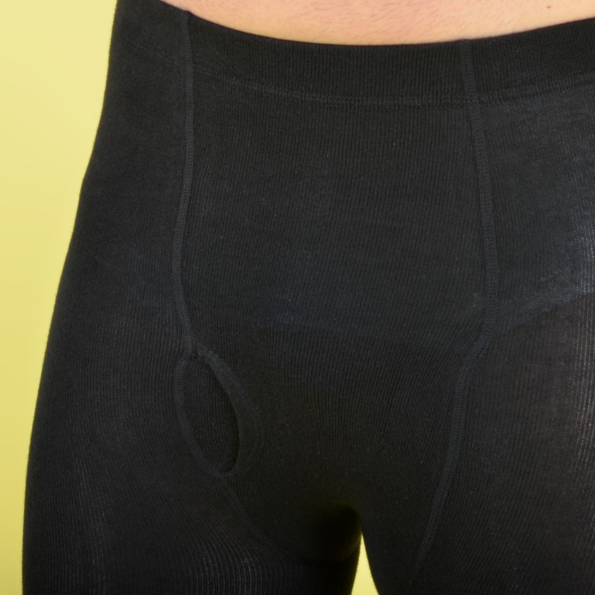 Calzamaglia uomo caldo cotone calde con apertura Meritex 910 | Intimorosa