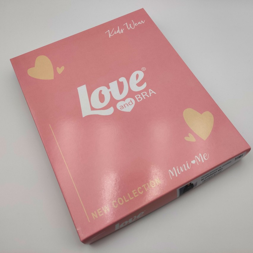 Pigiama bimba Love And Bra 31981 lungo caldo cotone | Intimorosa