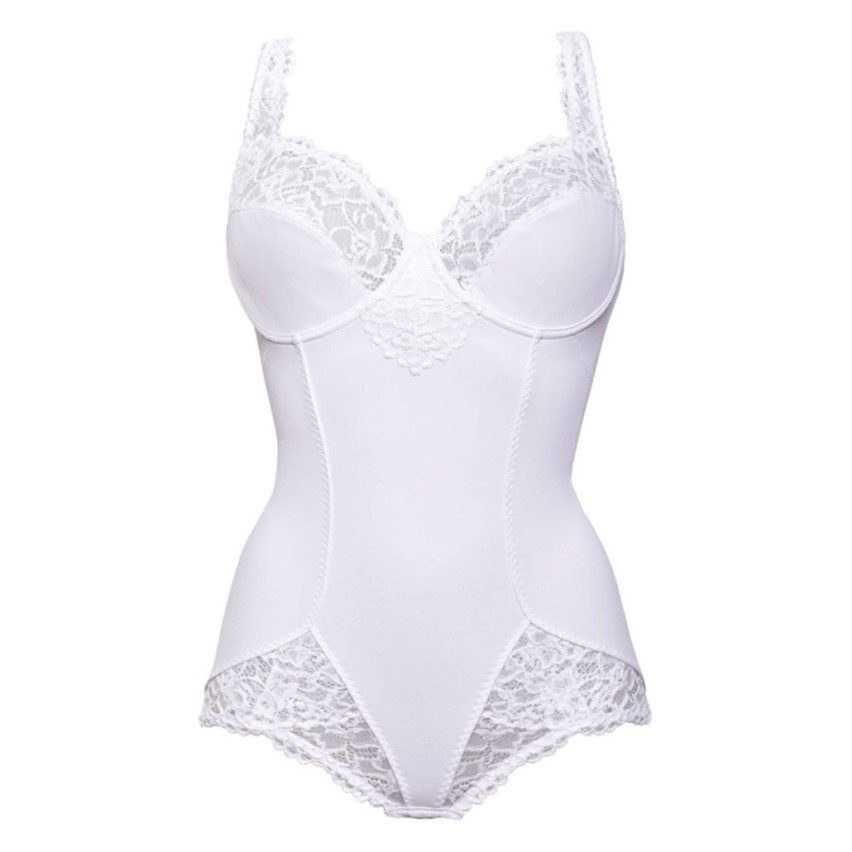 Body contenitivo Sièlei 978 modellante coppa C con ferretto | Intimorosa