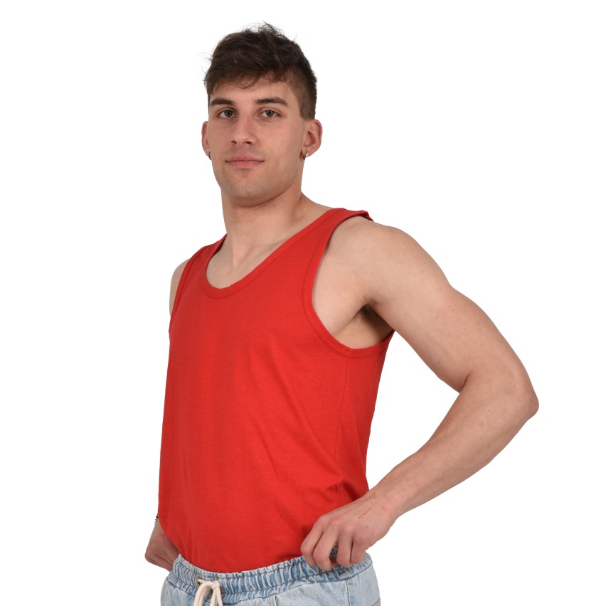 Canotta 100% cotone unisex intima o esternabile 103/E