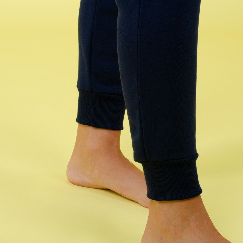 Tuta donna sportiva felpata a collo alto polsini Superga 22407 rosa ...