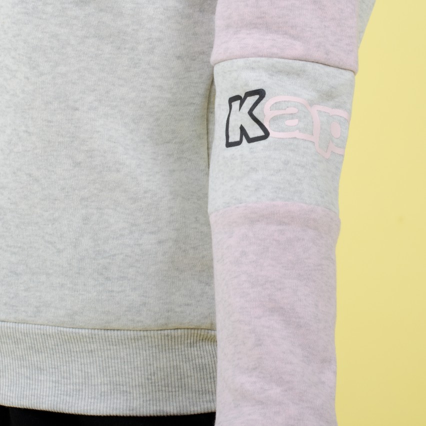 Pigiama donna Kappa KWW 22252 stile tuta cotone felpato | Intimorosa