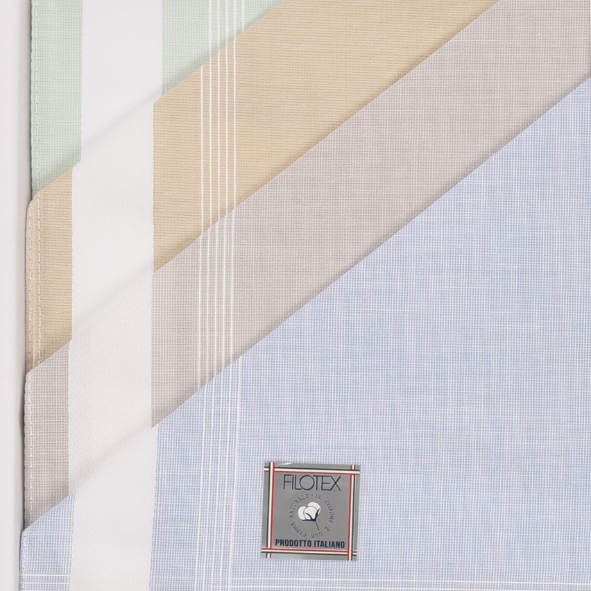 Fazzoletti in Cotone Made in Italy pastello Filotex Elio pastello 1 set ...