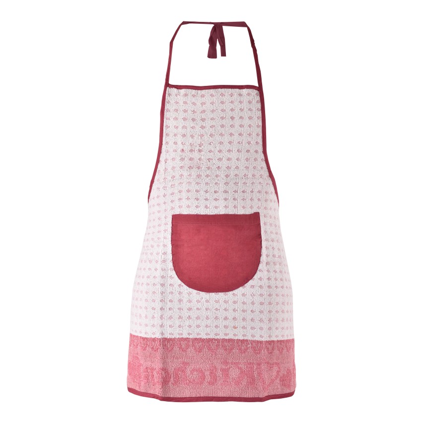 Grembiule da cucina magenta in spugna Preziosa Gioconda C | Intimorosa