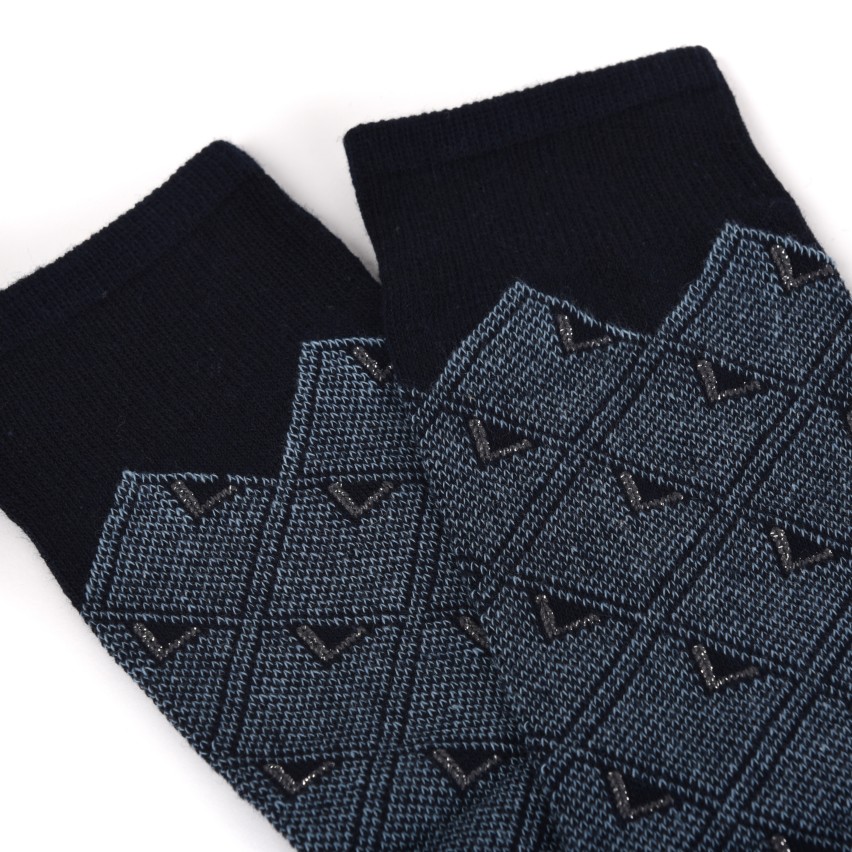 Calze donna caldo cotone Enrico Coveri lunghe e calde Giorgia 305 A 3 ...