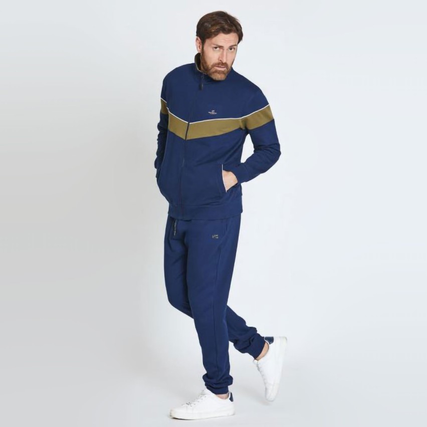 Tuta uomo full zip felpata Nazareno Gabrielli SU5001
