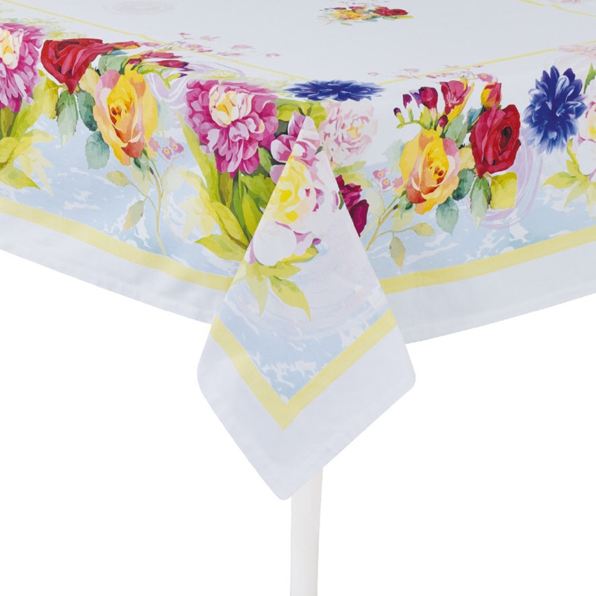 Tovaglia stampa digitale con rose Preziosa Dream dis. 1