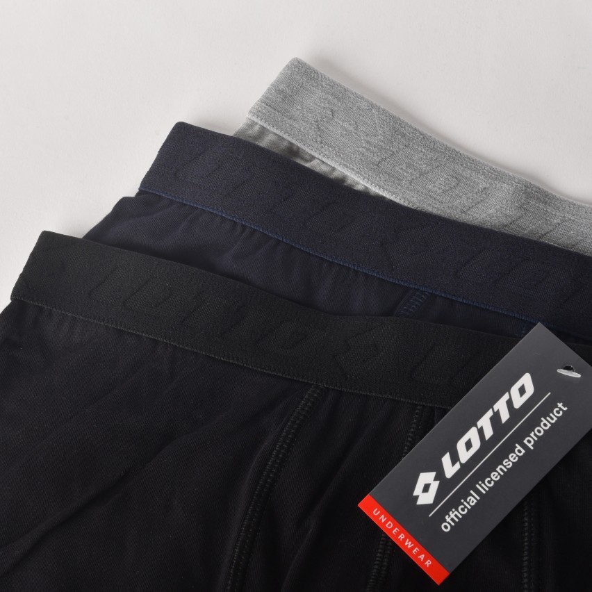 Boxer uomo Lotto lb1005 in cotone elasticizzato 3 pezzi | Intimorosa