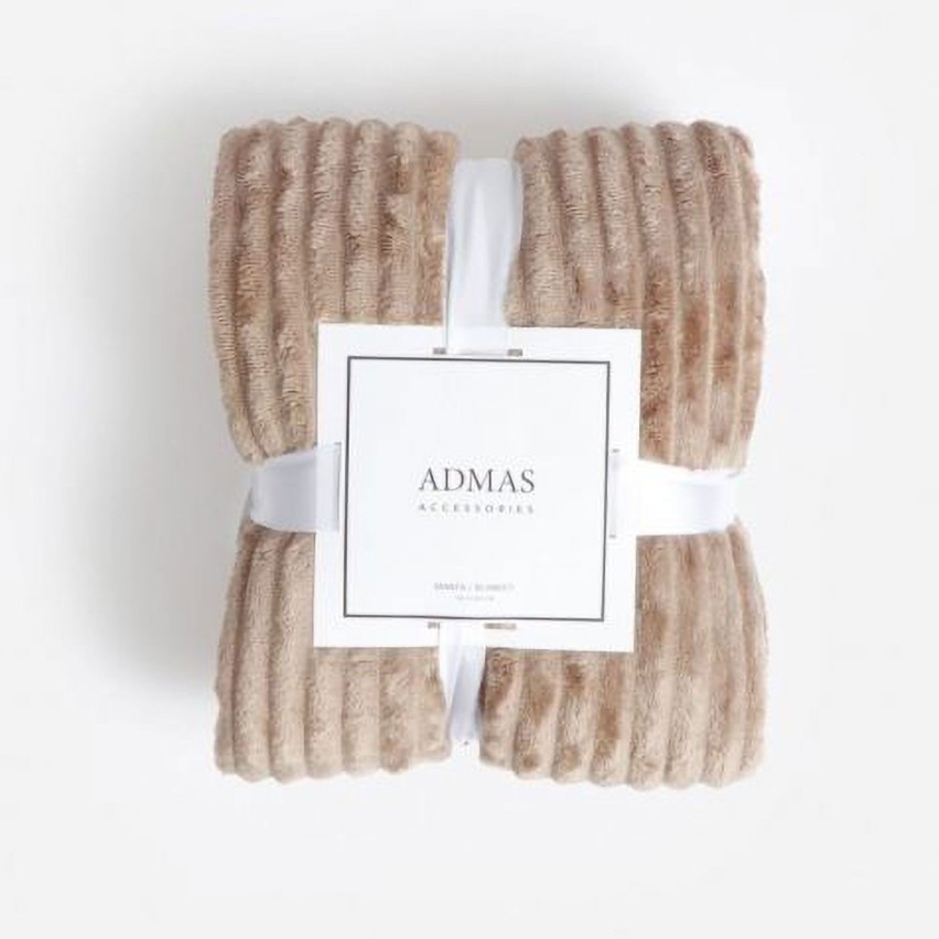 Plaid caldo in coral coperta Admas 69027