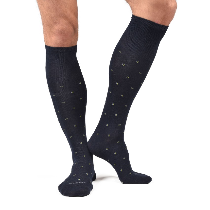 Calze lunghe assortite caldo cotone Meritex 1252 fantasia 6 paia ...