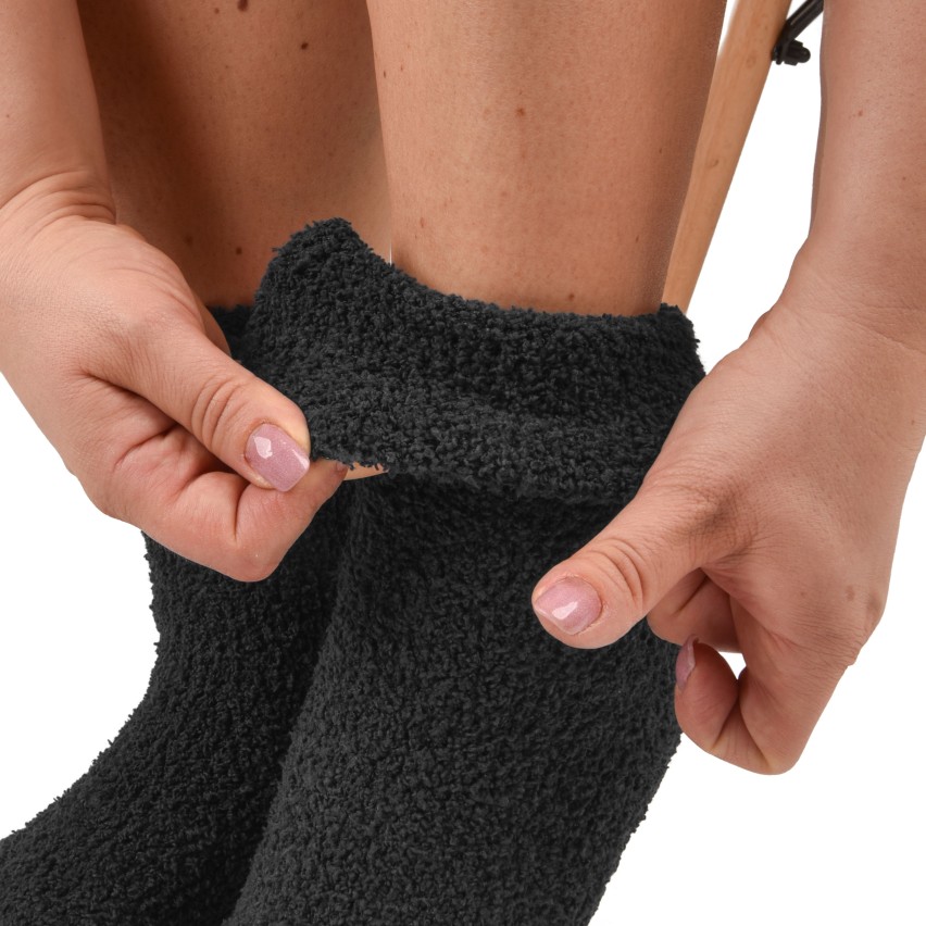 Calze morbide termiche Meritex 3300 neri 6 paia