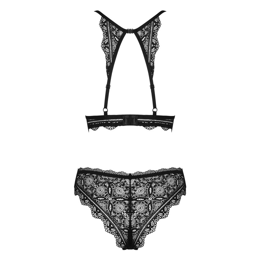 Completino intimo 2 pcs set sexy in pizzo Obsessive Renelia