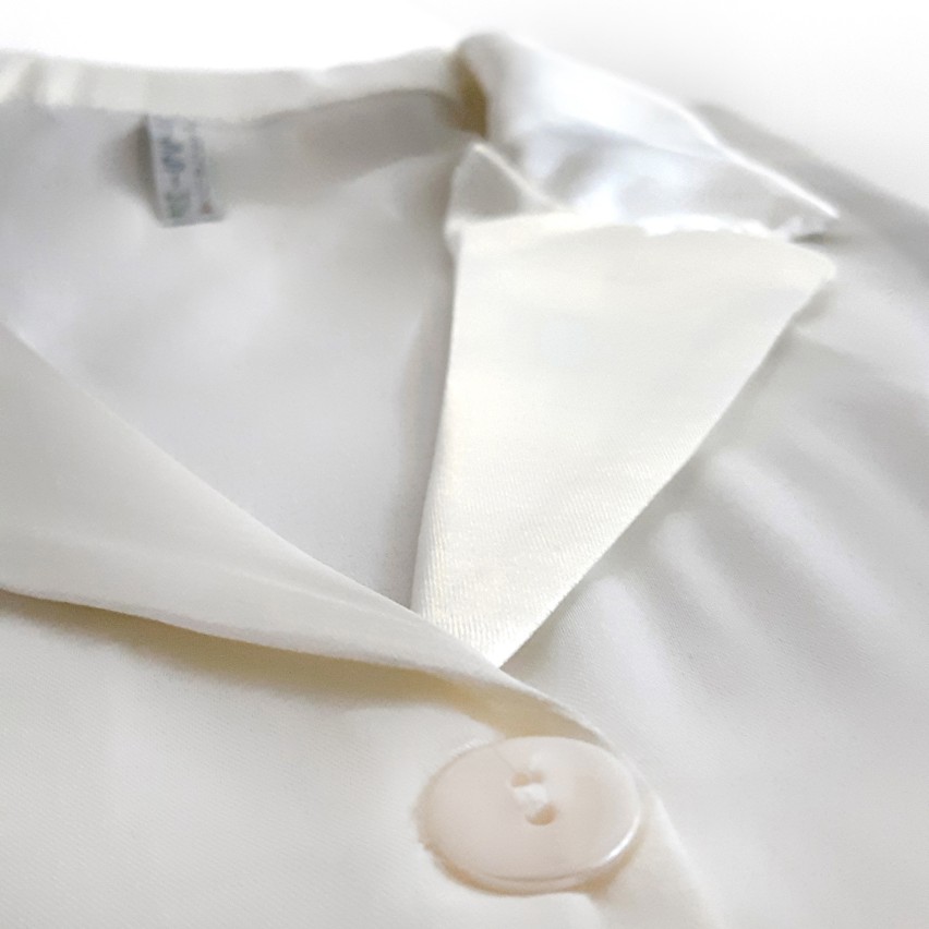 Pigiama donna Biancaluna Kissimo 21D7701 raso colore seta | Intimorosa