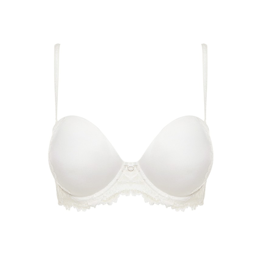 Reggiseno super push up Lormar palladium + 2 taglie | Intimorosa