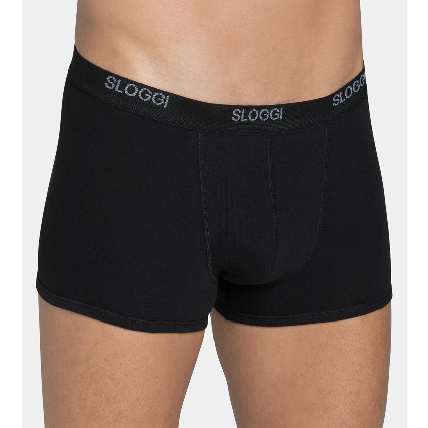 Boxer da uomo Sloggi short basic cotone 2 pezzi | Intimorosa