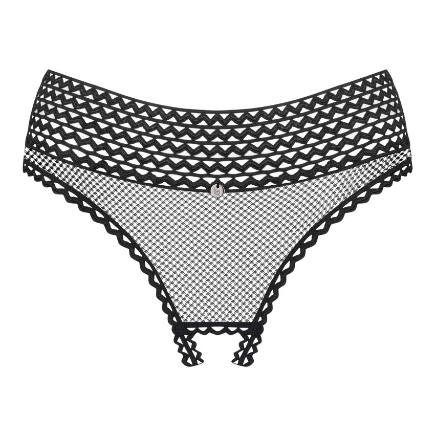 Panties seducente intimo aperto a rete Obsessive strapelie | Intimorosa