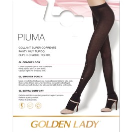 Collant Golden lady Piuma super coprente caldo morbido | Intimorosa
