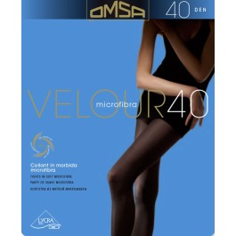 Collant microfibra Omsa velour 40 den 5 paia | Intimorosa